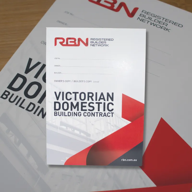 Victorian Domestic Building New Home Contracts | Buy Now