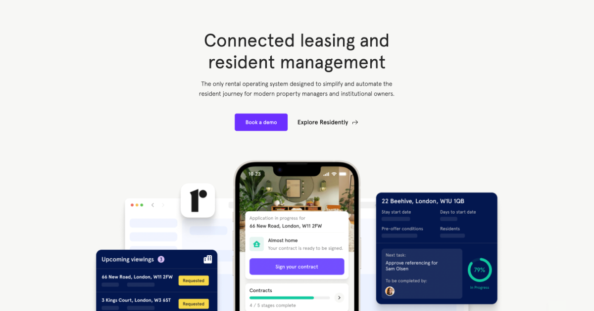 A next-gen rental operating system | Residently