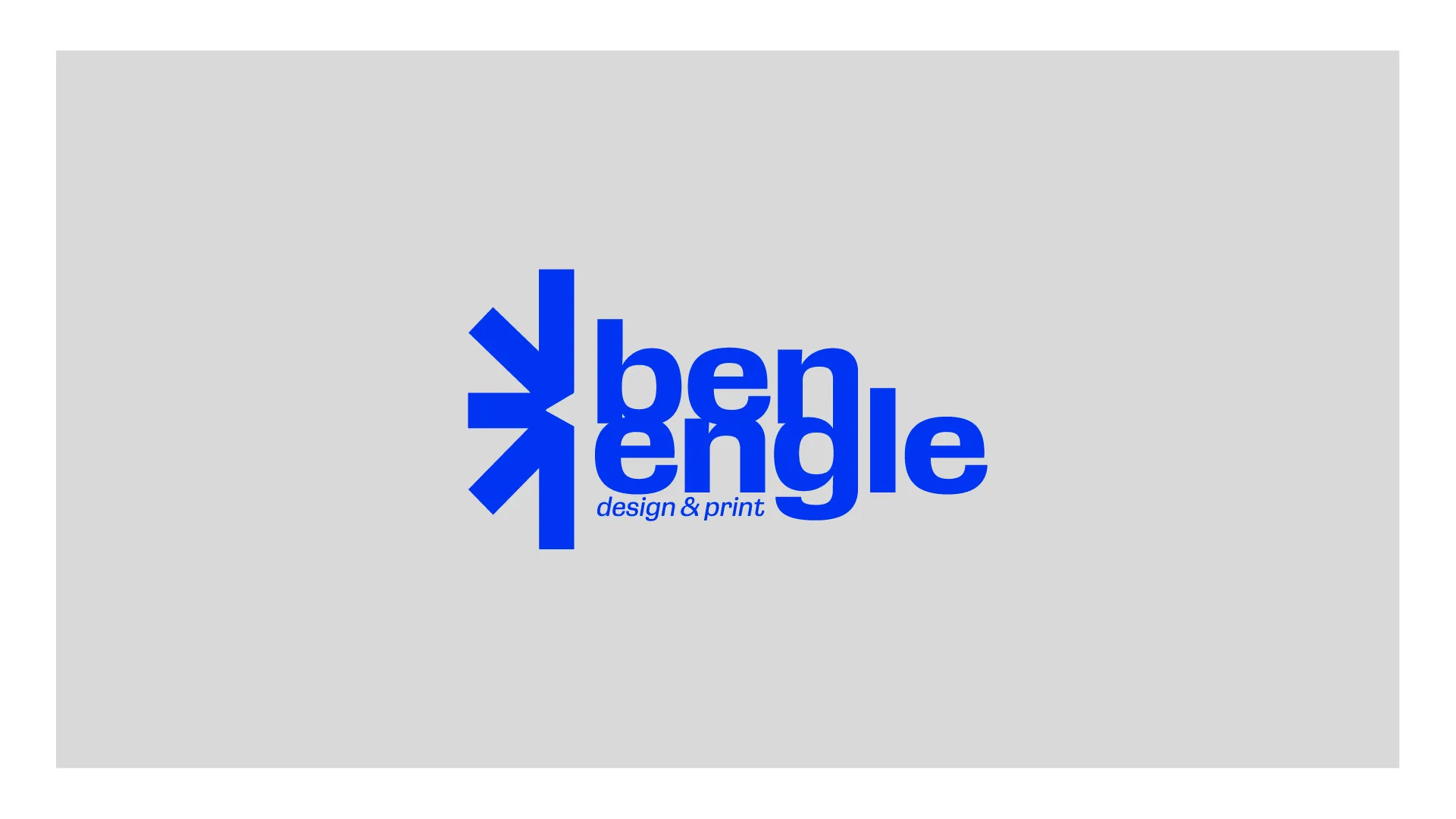 Ben Engle Design & Print