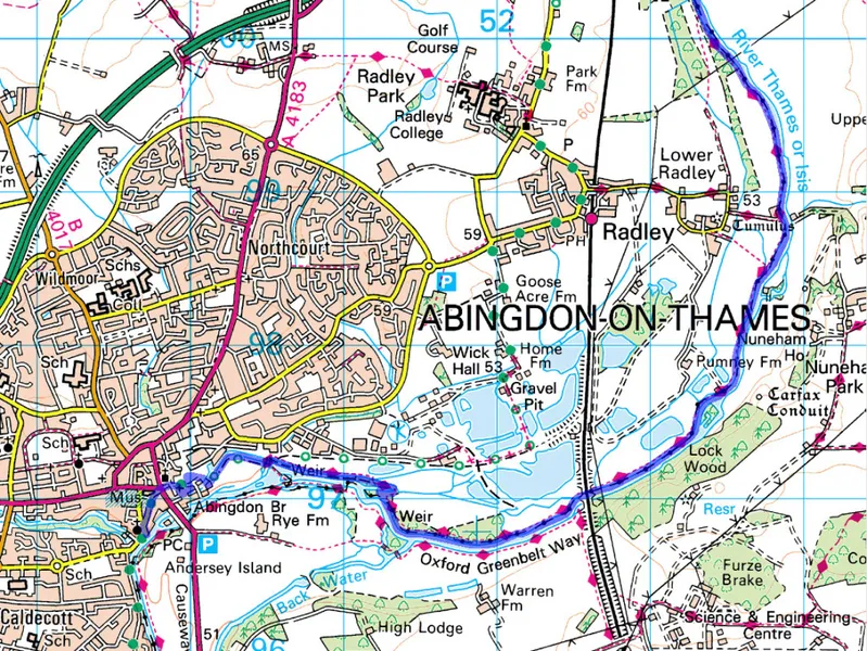 Abingdon Abbey via River Thames to Oxford - British Pilgrimage Trust