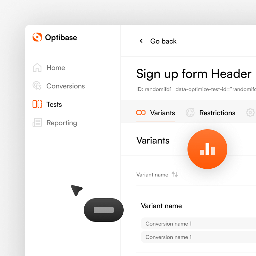 The ultimate A/B testing app for Webflow | Optibase