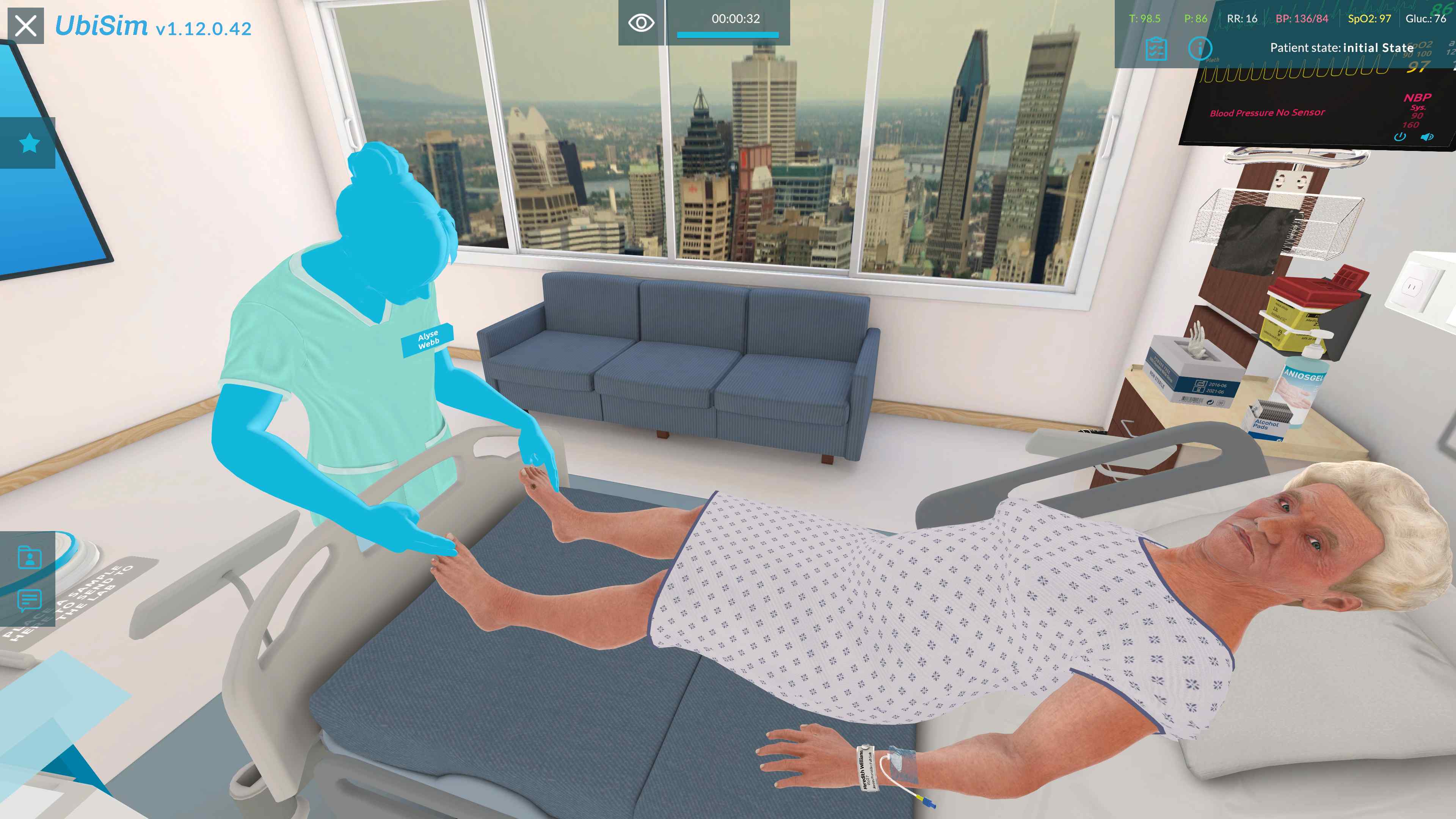 Coronary Artery Disease: Assessment | VR Nursing Simulation