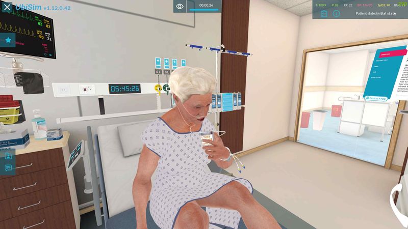 Pneumonia and Dehydration | VR Nursing Simulation