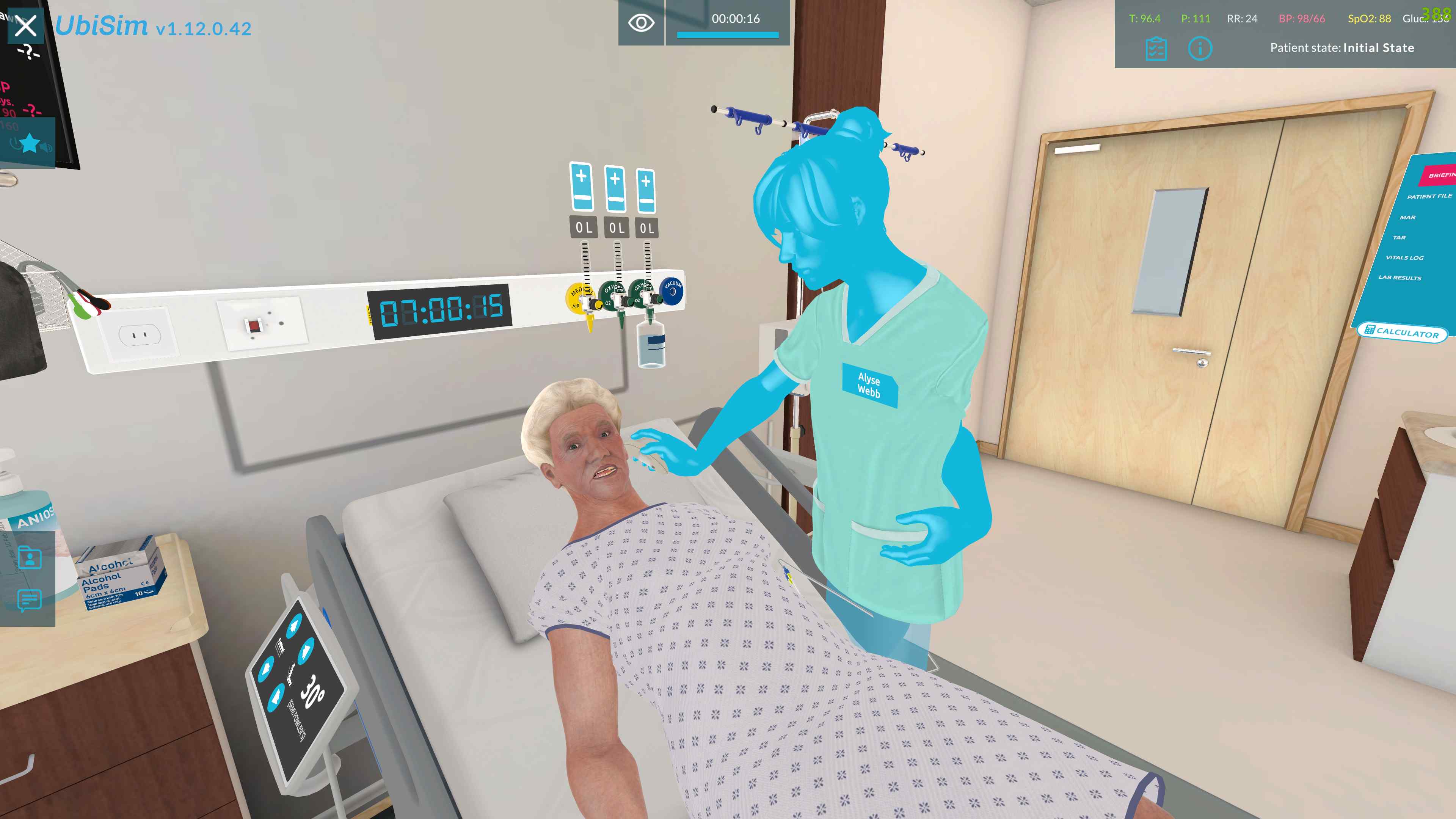 Unwitnessed Fall: Observation | VR Nursing Simulation