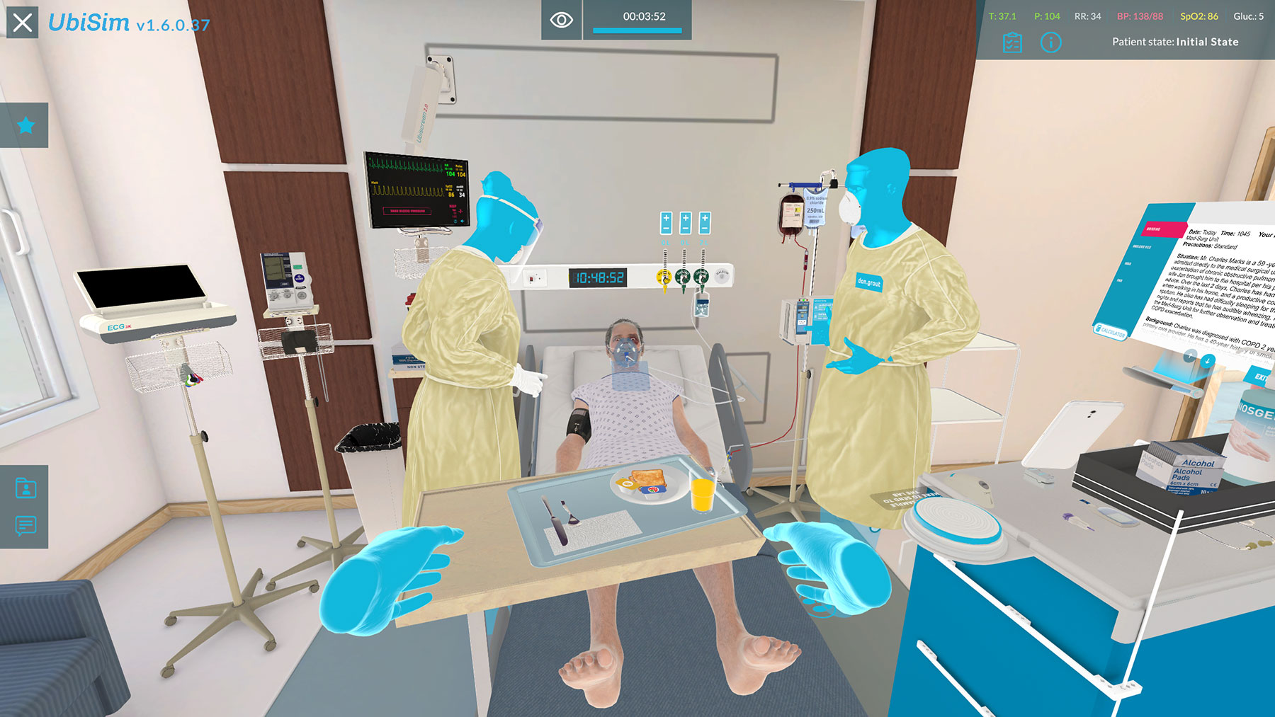 UbiSim Immediately Enables Nursing Programs to Train From VR Experiences