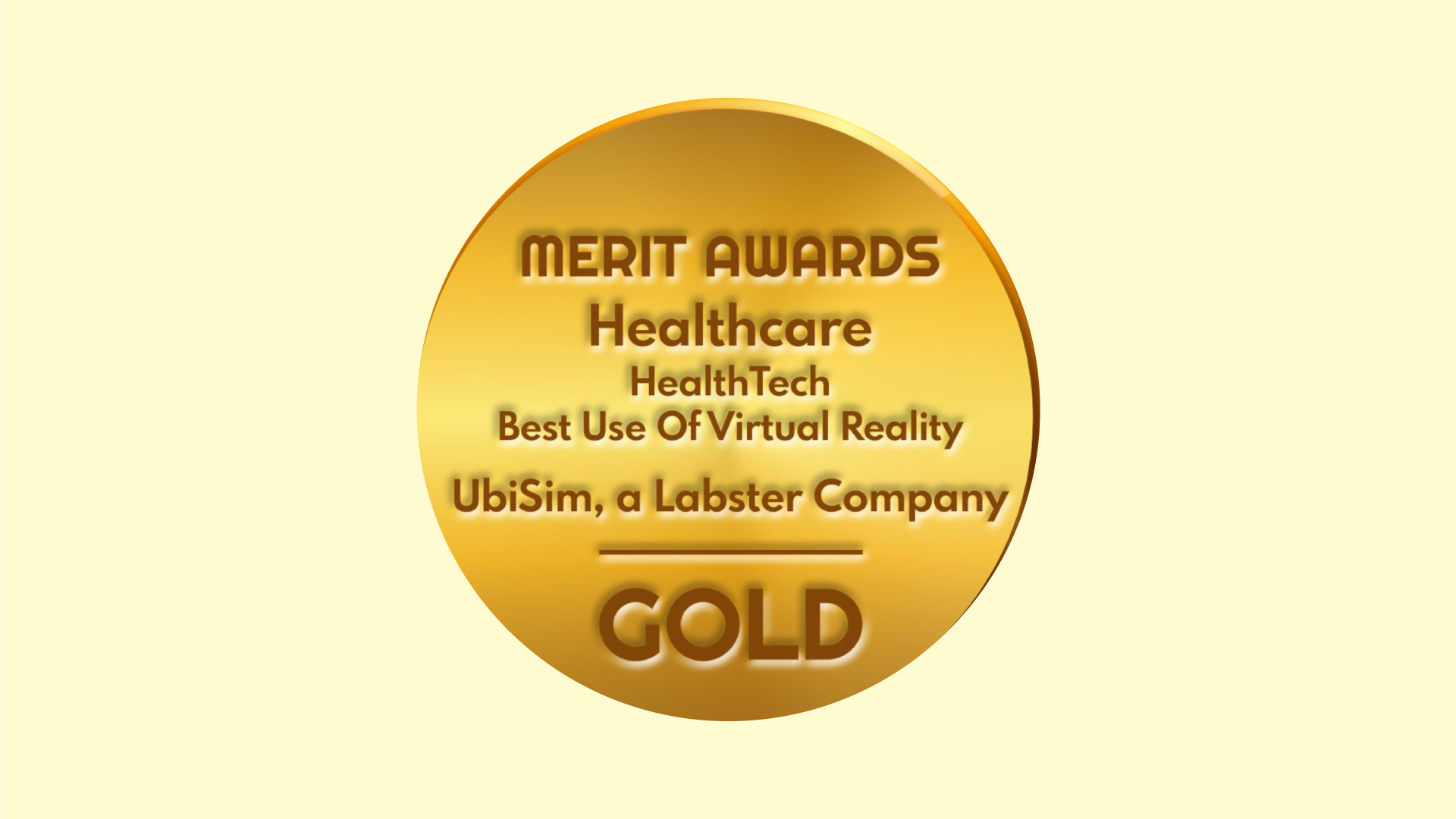 UbiSim Wins Gold in the 2023 Merit Awards