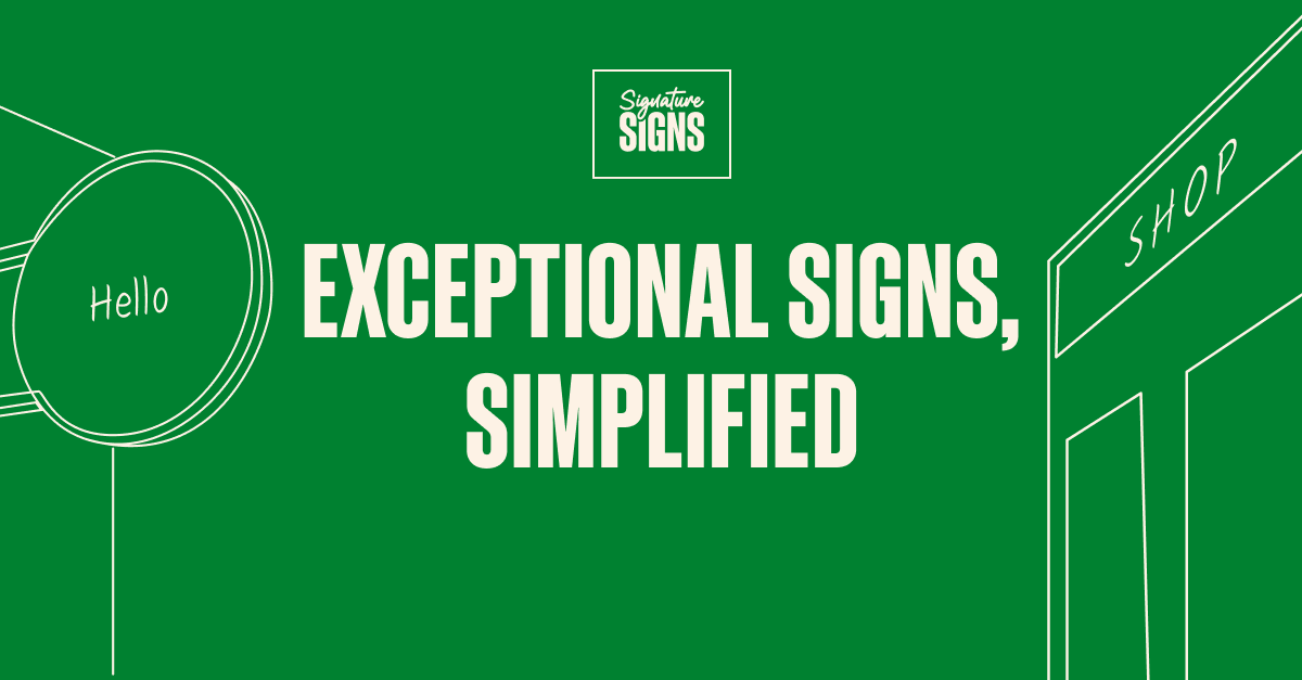 Business Sign Maker In Los Angeles | Signature Signs