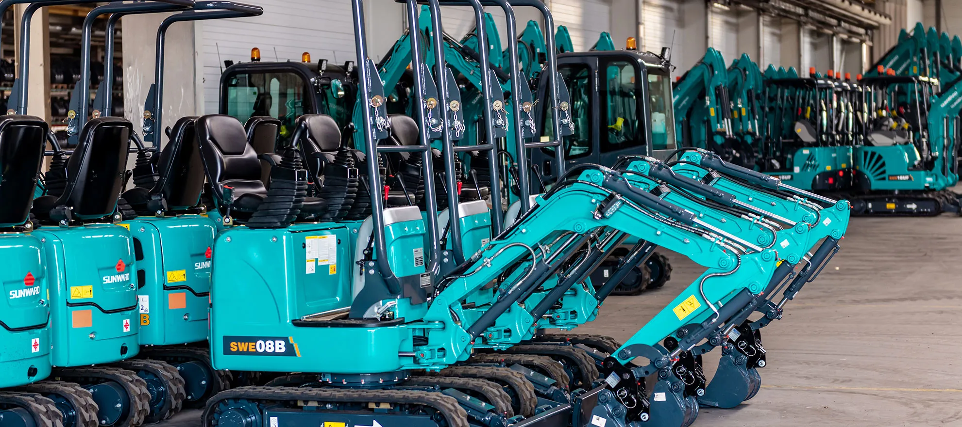 Excavators | Sunward Machinery | Caribbean