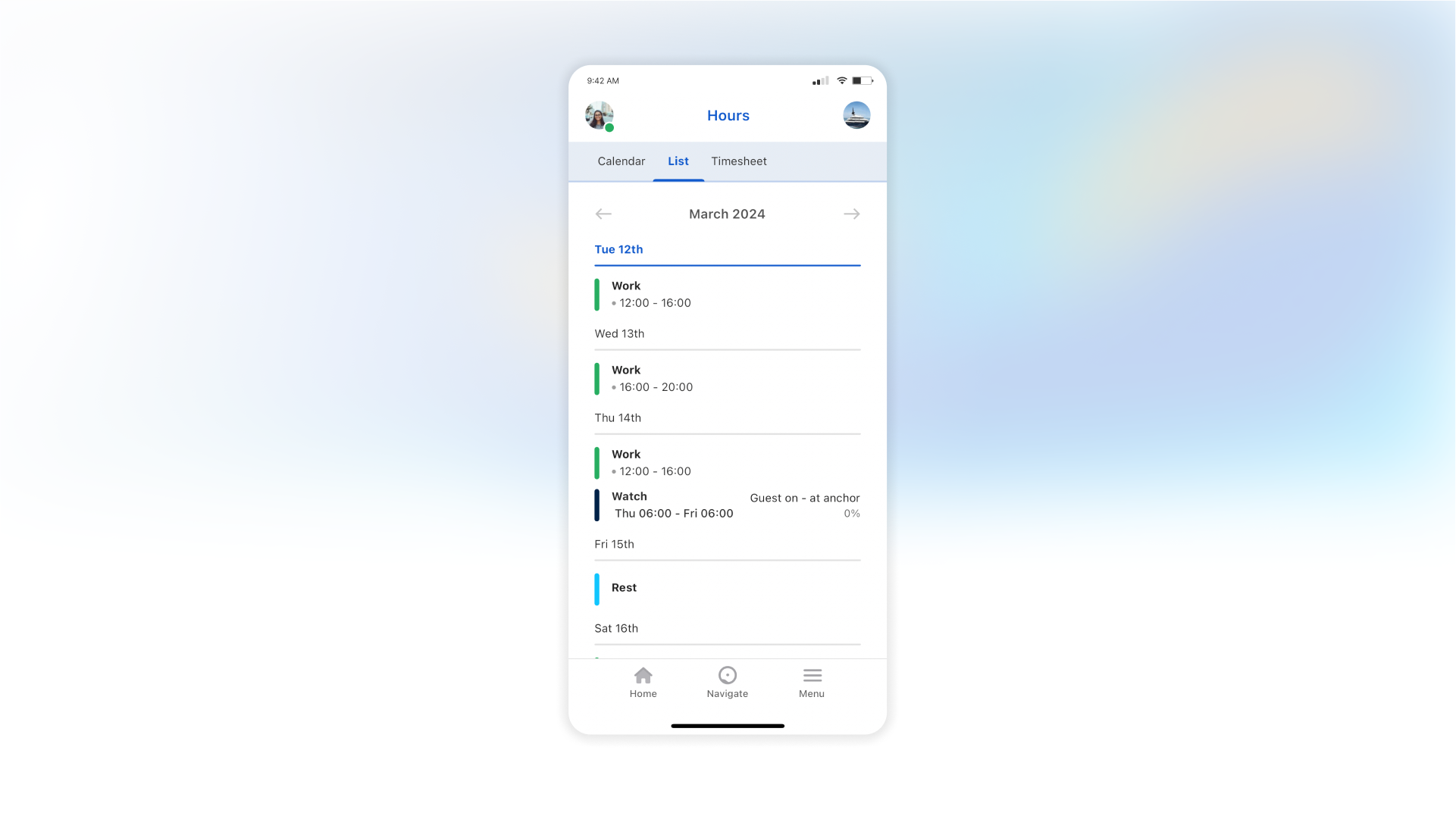 The workrest app 2.0