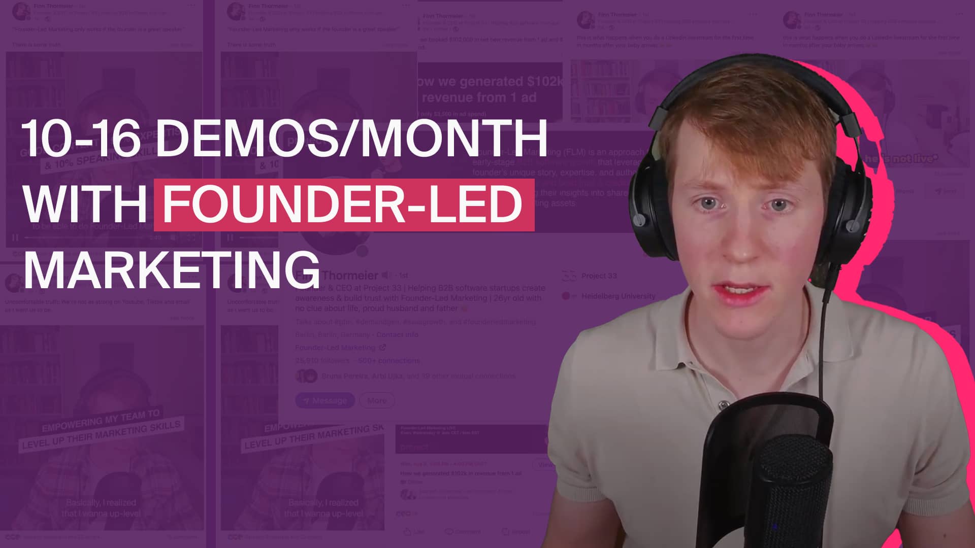 Project 33 · The Founder-Led Marketing Company