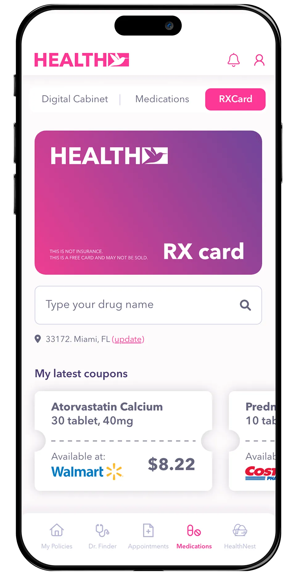Insurance App | HealthBird