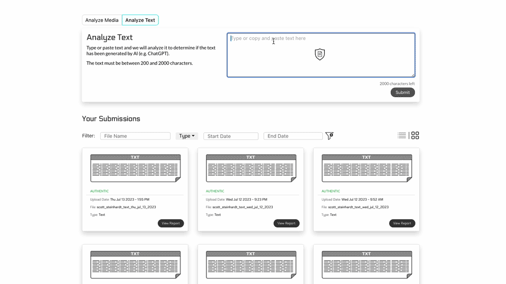 Introducing Text Detection — Reality Defender