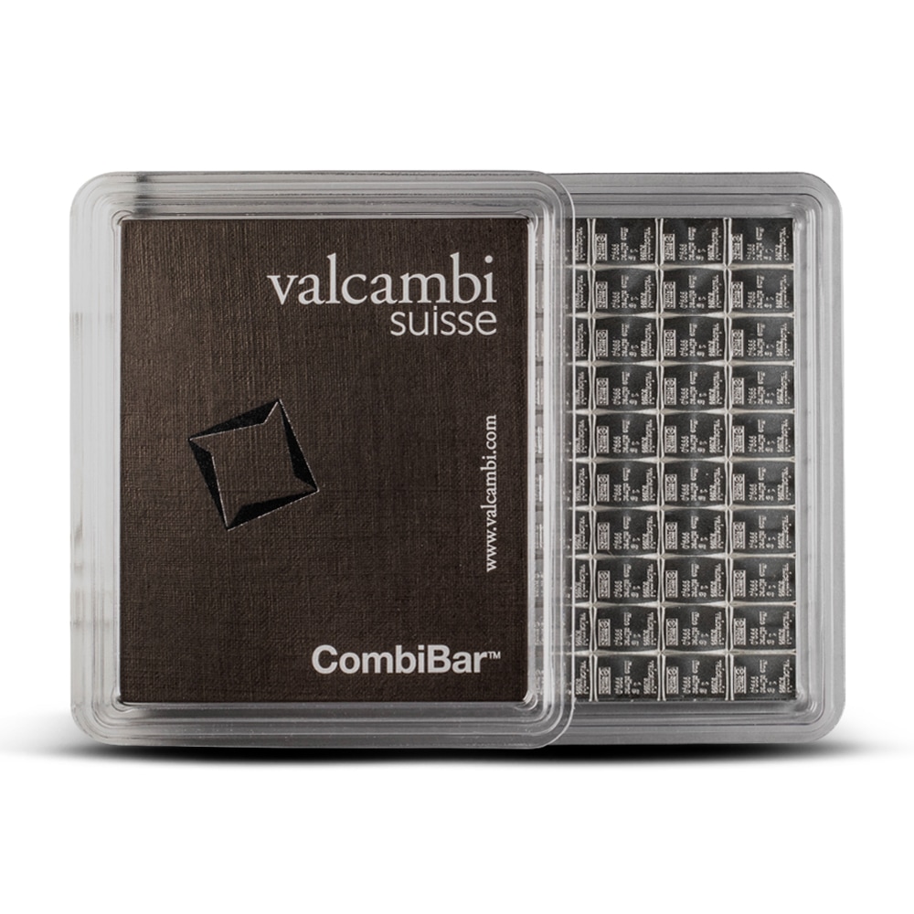 Valcambi CombiBar Silver Bars For Sale | Lowest Fees in the U.S.