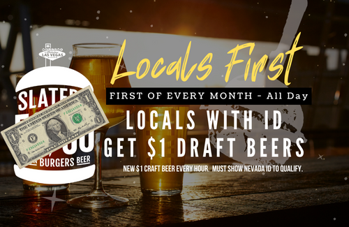 Locals First Dollar Beer Day