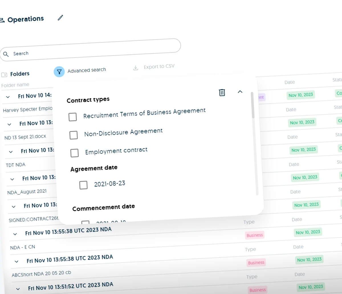 Legislate: your central contract database