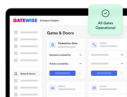 Gatewise • Open Gates and Amenity Doors with a Smartphone