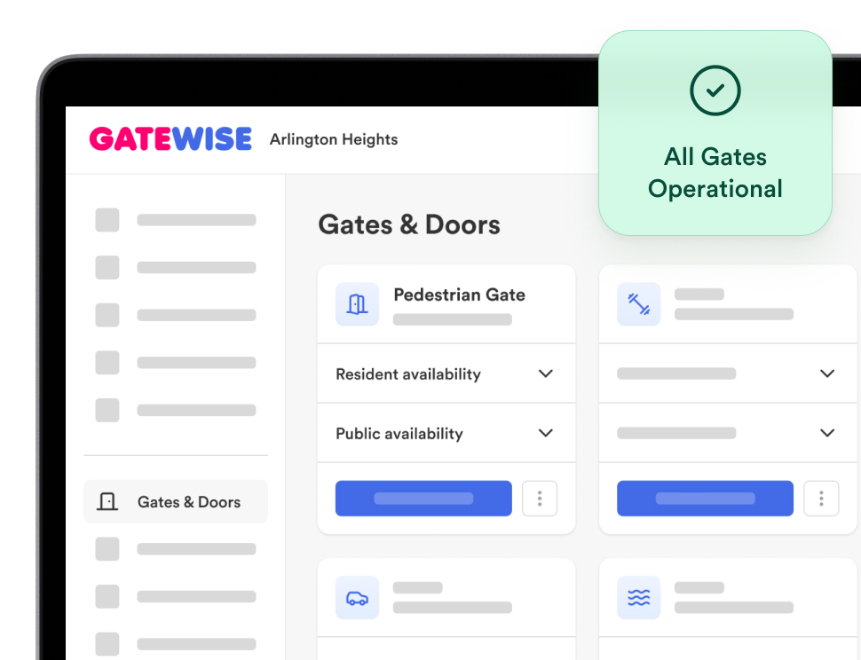 Gatewise • Open Gates and Amenity Doors with a Smartphone