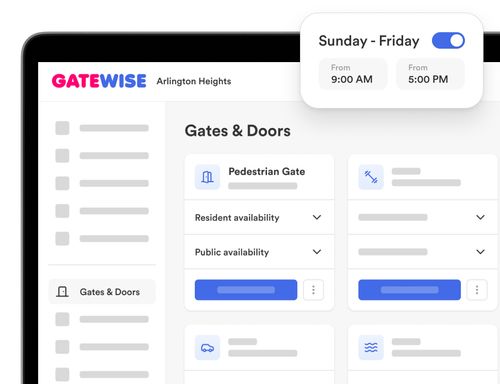 Management Portal: Manage All Gates and Doors | Gatewise
