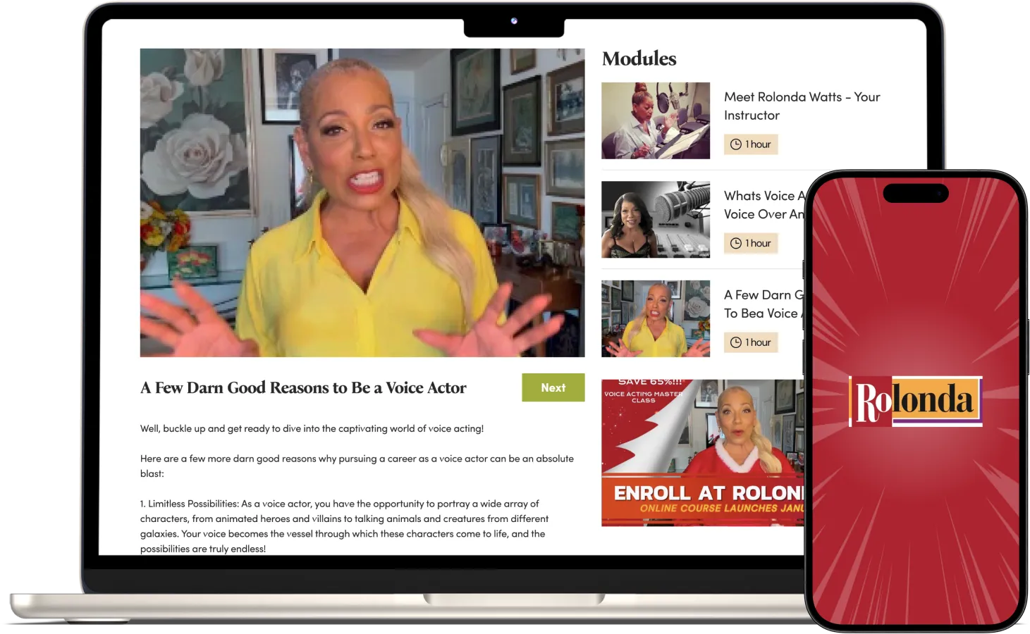 Rolonda Watts - Home