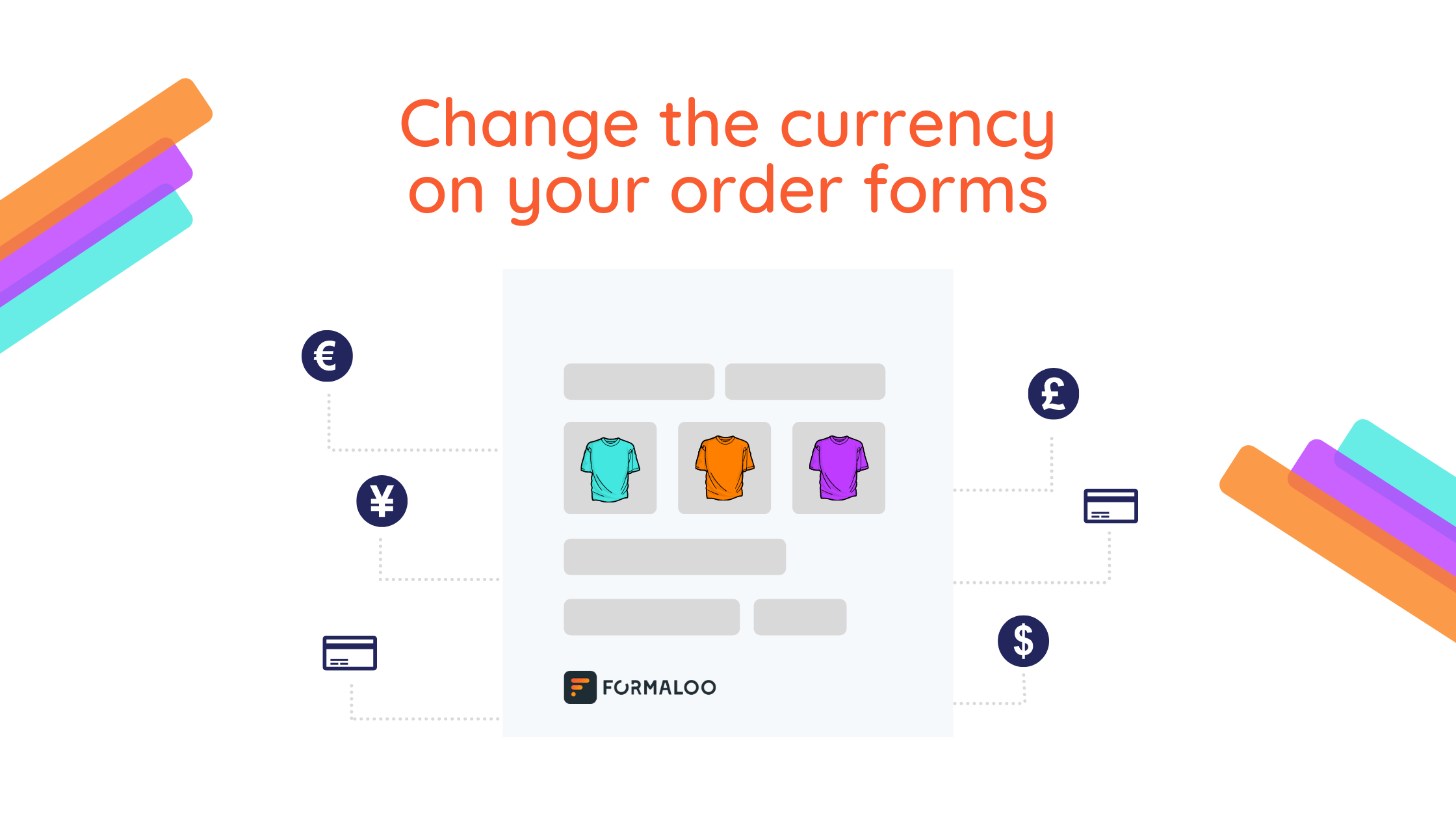 How to change the currency on your order forms - Formaloo
