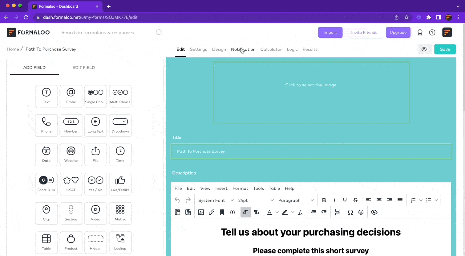 How to customize your form to the next level - Formaloo