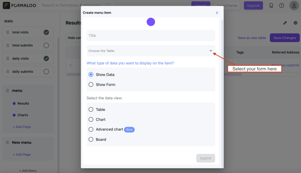 How to make a digital bulletin board - Formaloo