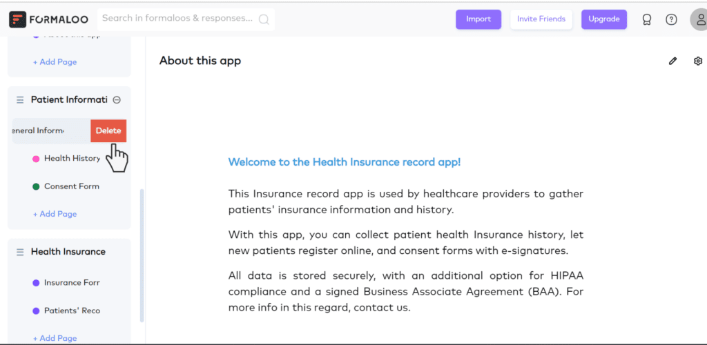 How to create a care health insurance app in 5 simple steps! - Formaloo