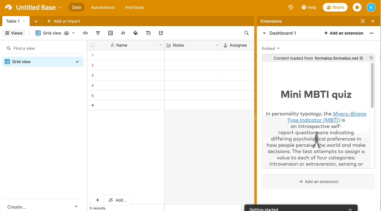 How to create payment and logic forms in Airtable base - Formaloo