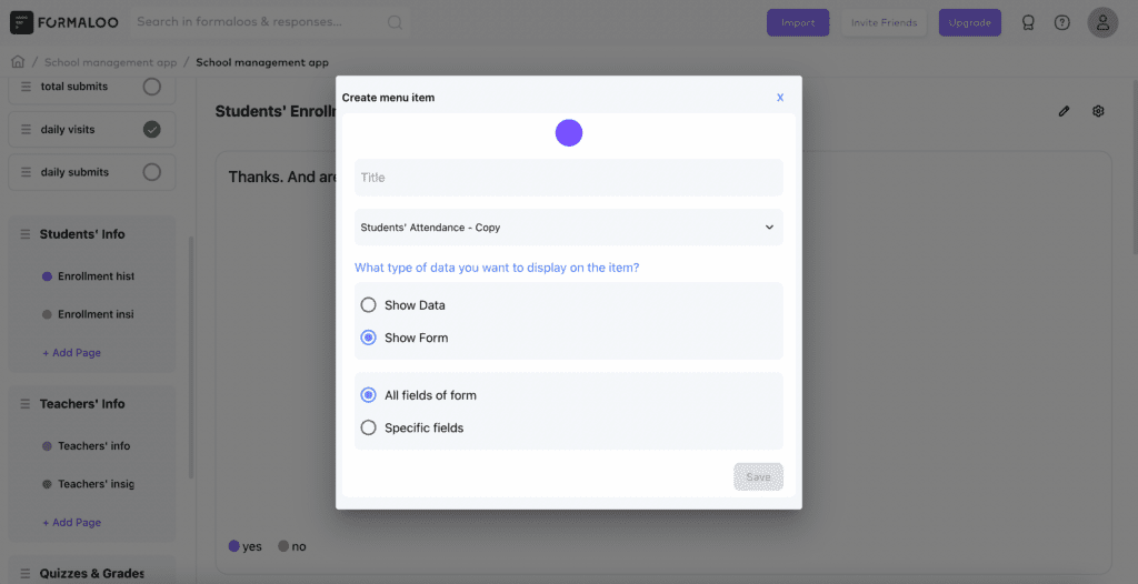 How to create a membership portal without code - Formaloo