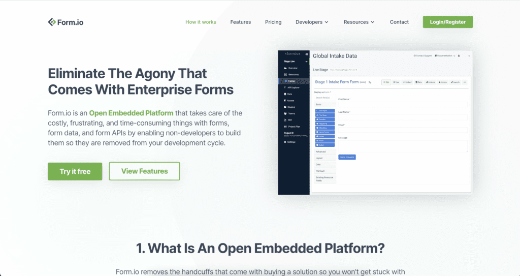 Top 5 open-source form builders - Formaloo