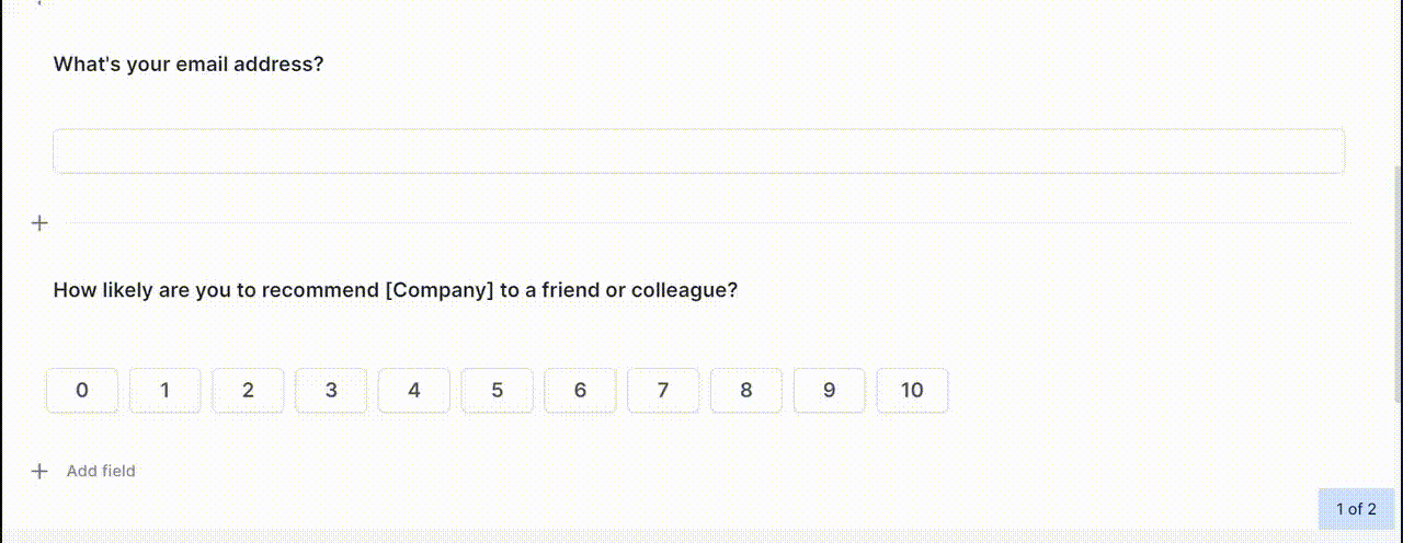 Gathering insights through customer feedback forms - Formaloo