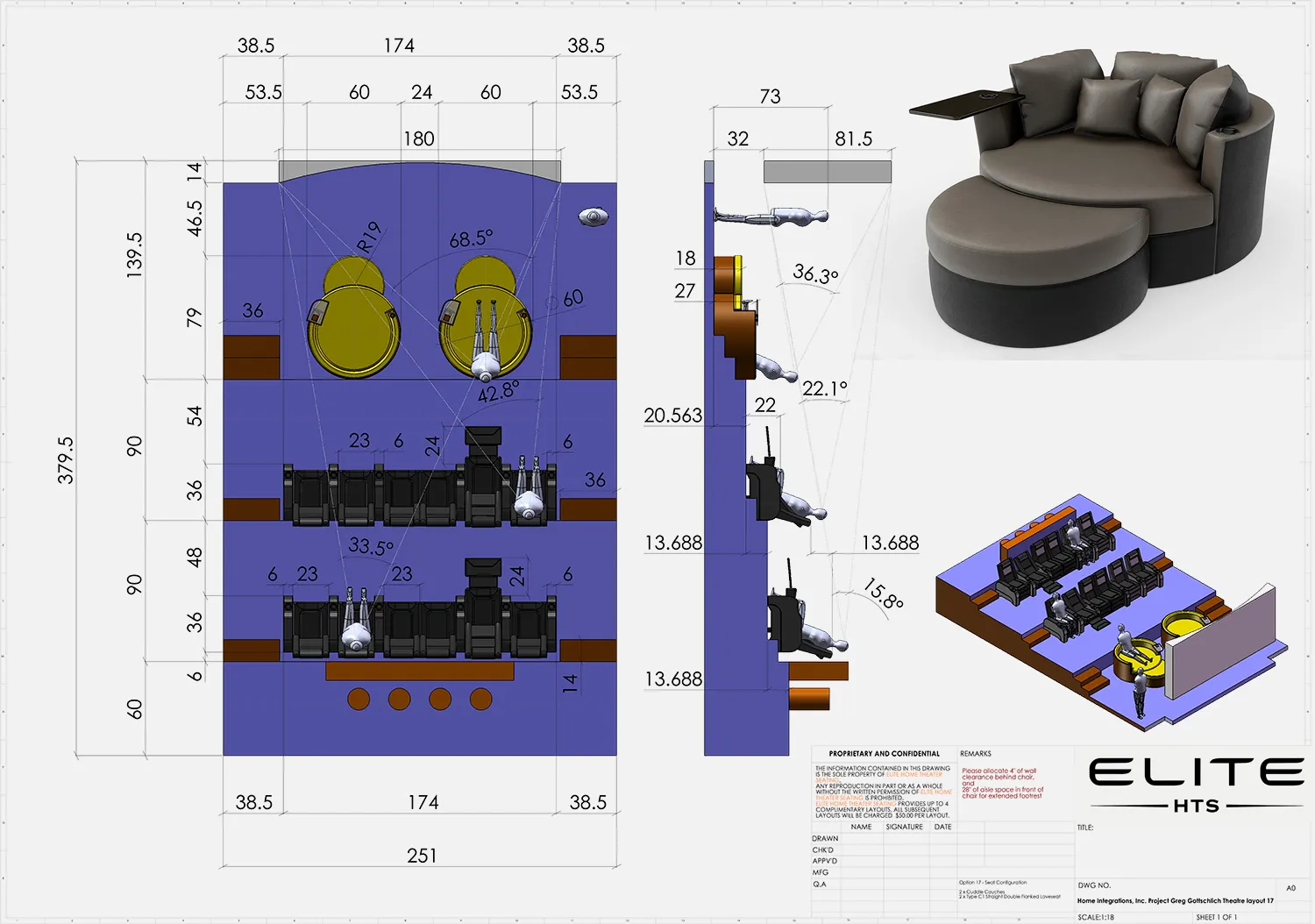 Cuddle Chairs & Couches | Elite HTS