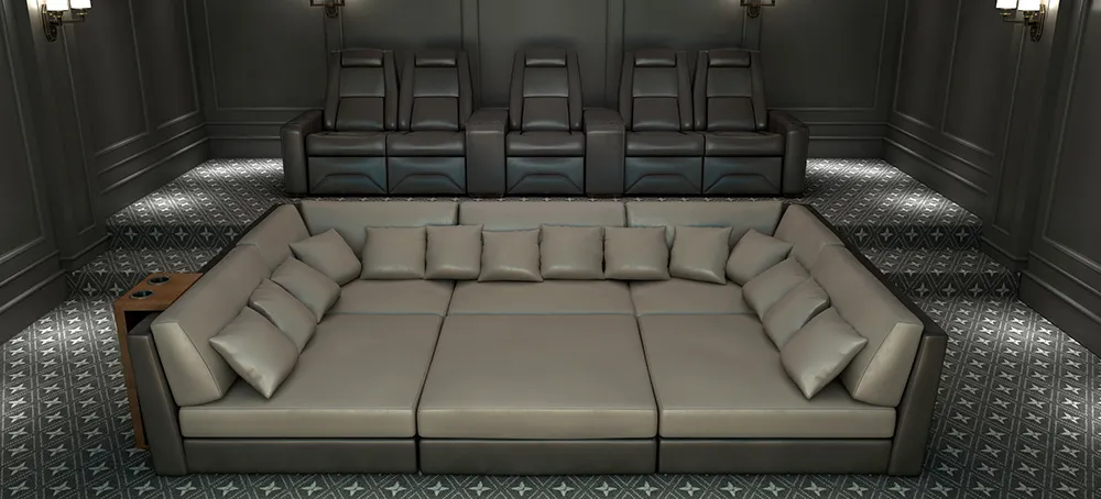 Home Theater Sectionals: Sofas and Couches | Elite HTS