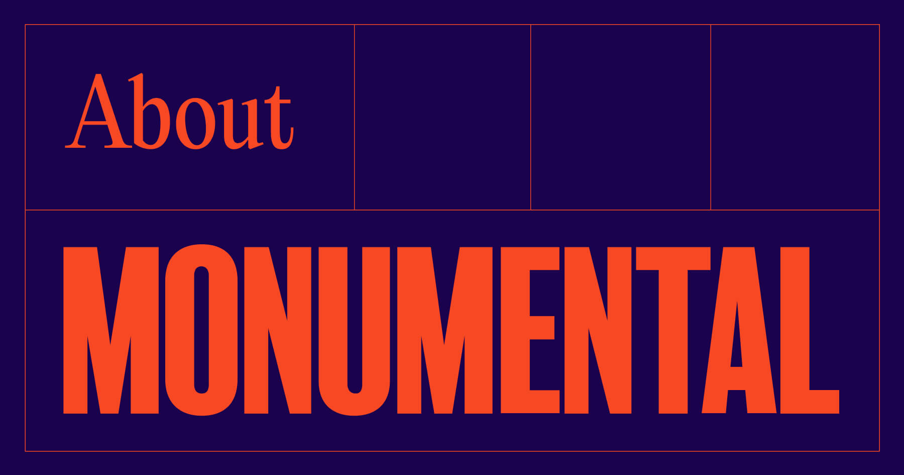 About Monumental