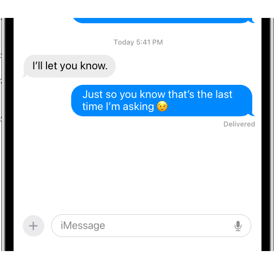 The Perfect Response When She Says, "I’ll Let You Know." - Hayley Quinn ...