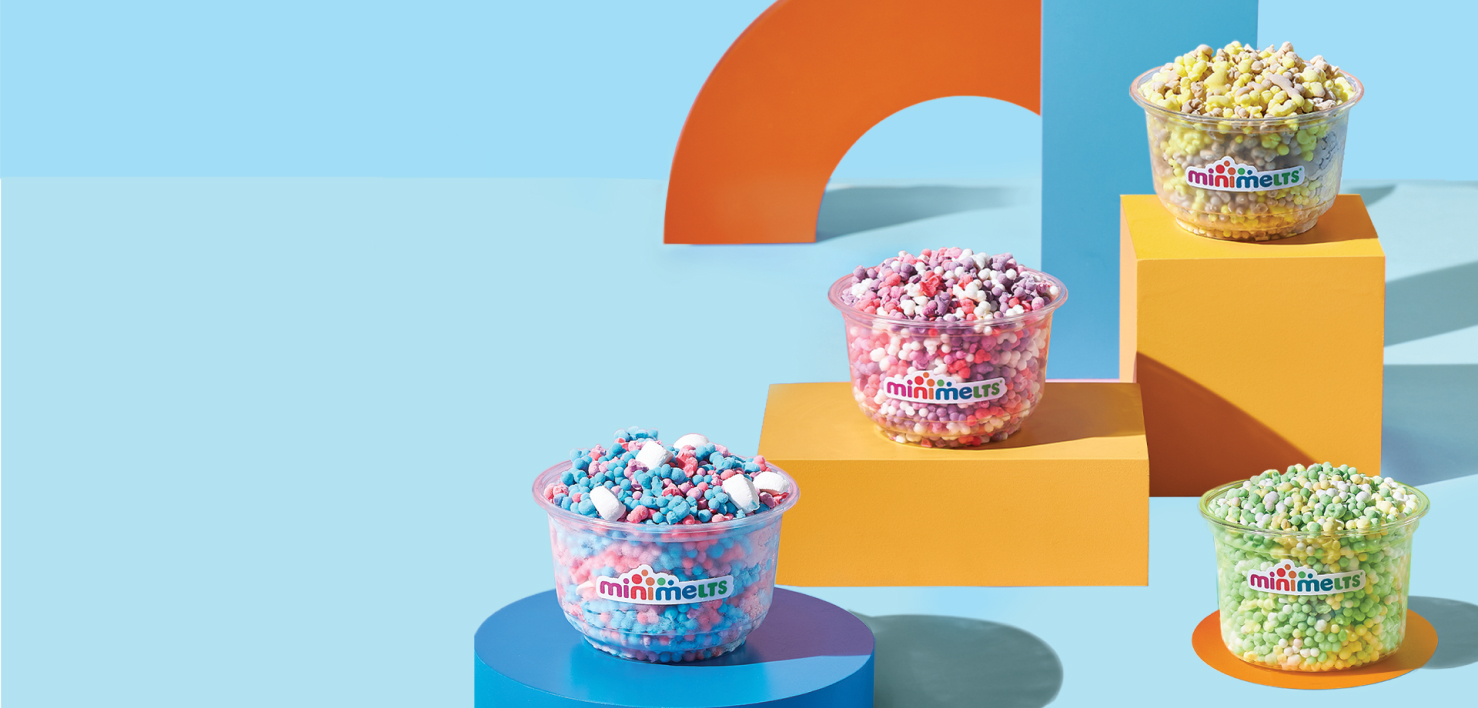 The Famous Minimelts Ice-cream now in Egypt