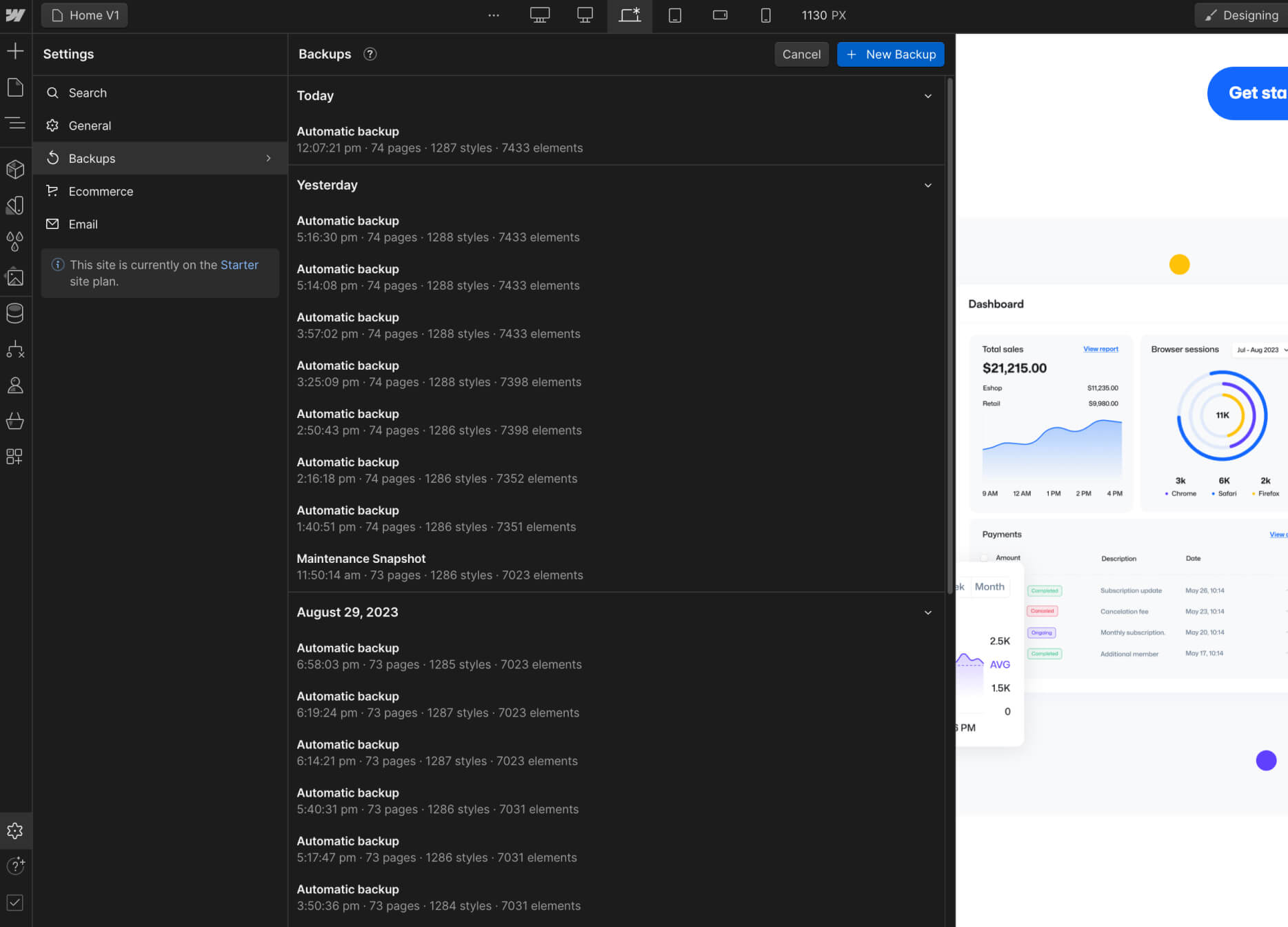 Start Here - Simpletech X - Webflow Ecommerce website template