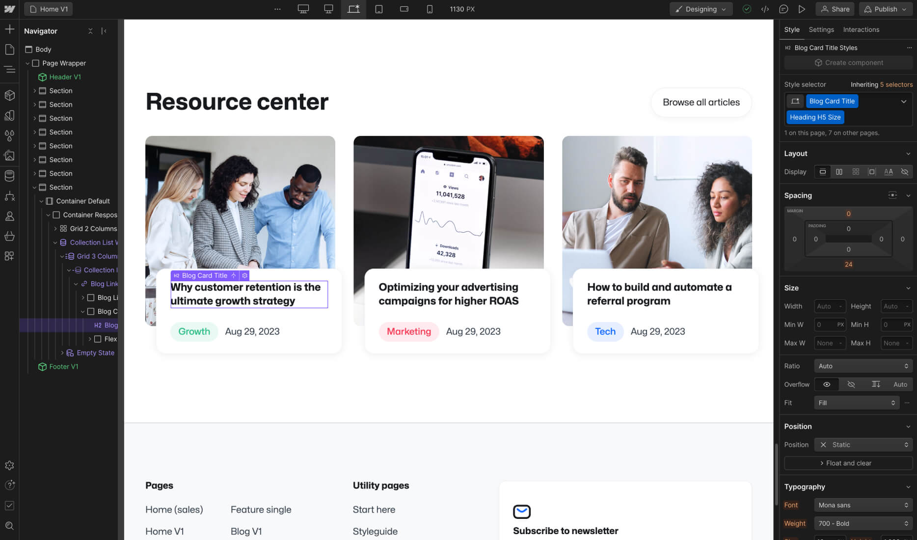 Start Here - Simpletech X - Webflow Ecommerce website template