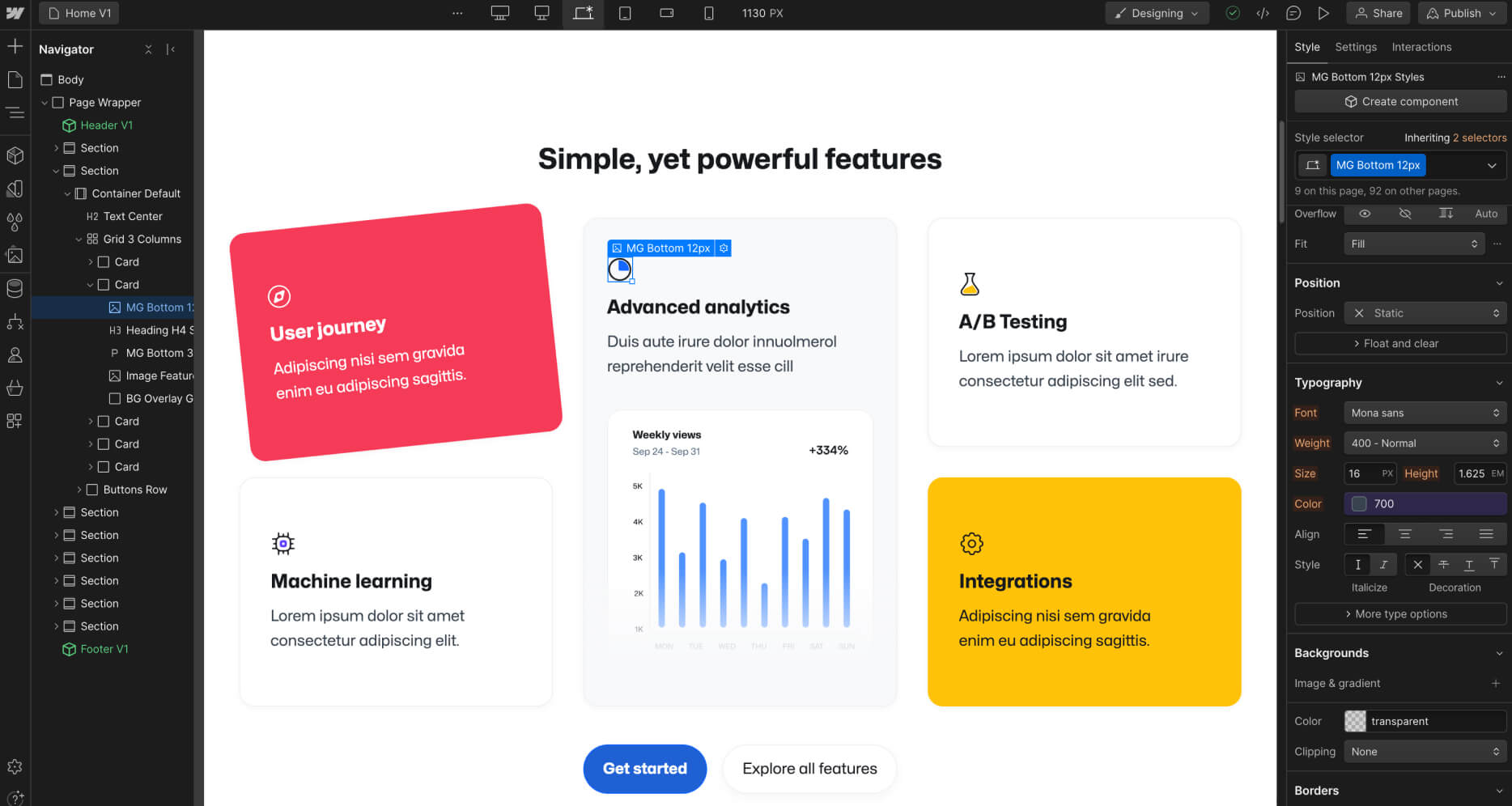 Start Here - Simpletech X - Webflow Ecommerce website template