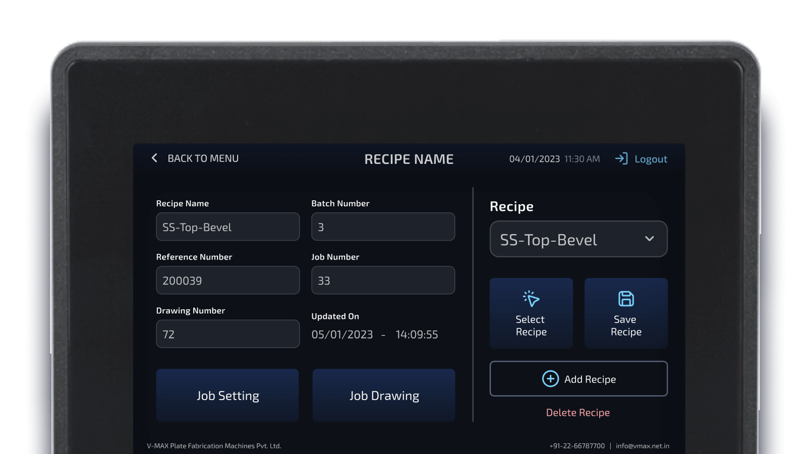 V-MAX Plate Fabrication Machines