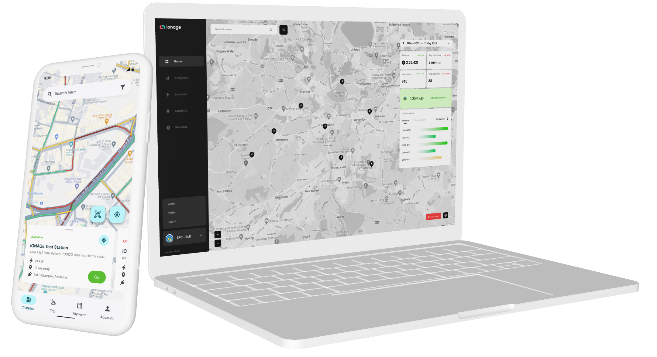 IONAGE : Home - The Unified Charging Platform. Discover. Plan. Charge