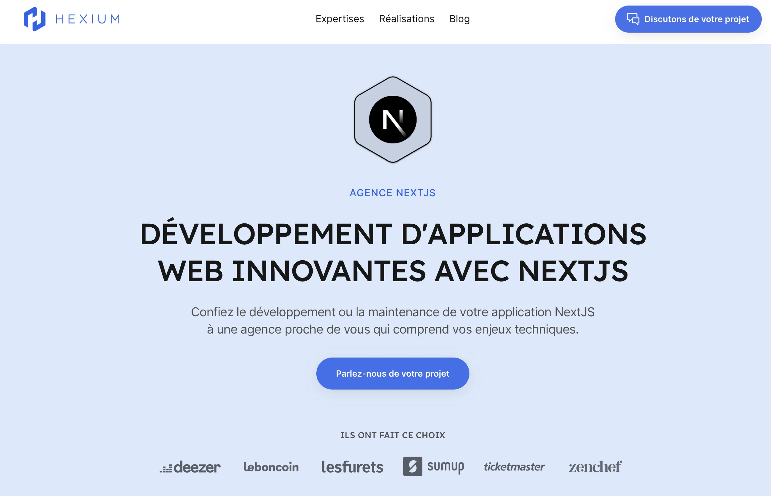 Top 5 des meilleures agences de développement Next.js en France | Yield ...