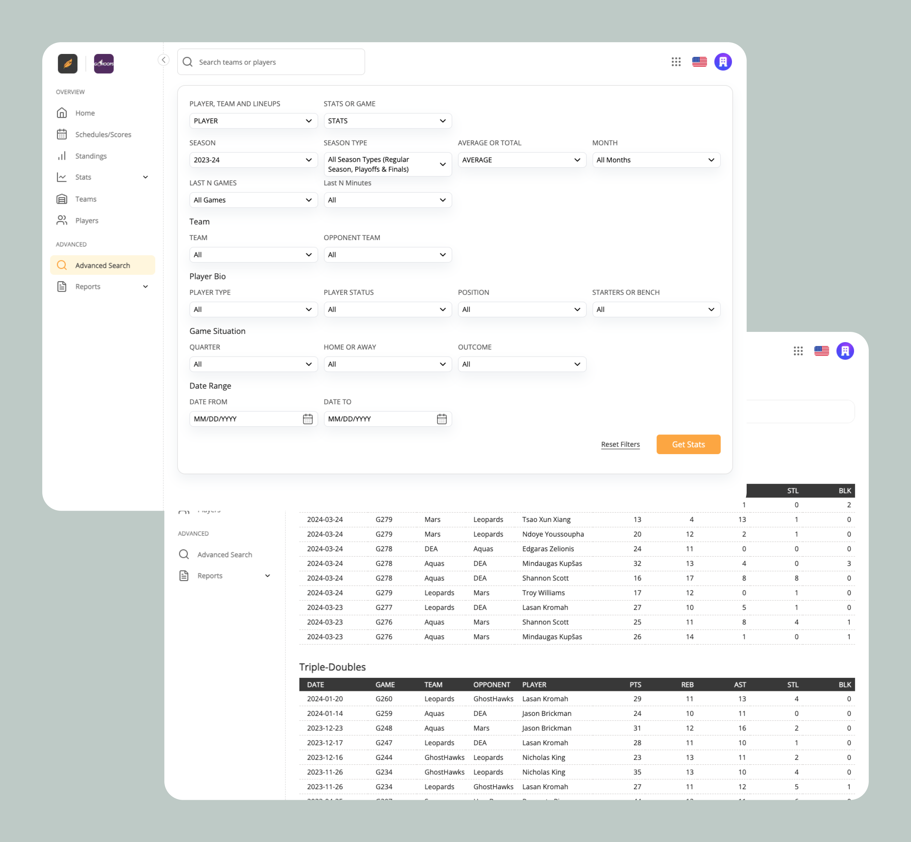 Preciser | Sports Data Management and Sports Analytics, APIs and ...