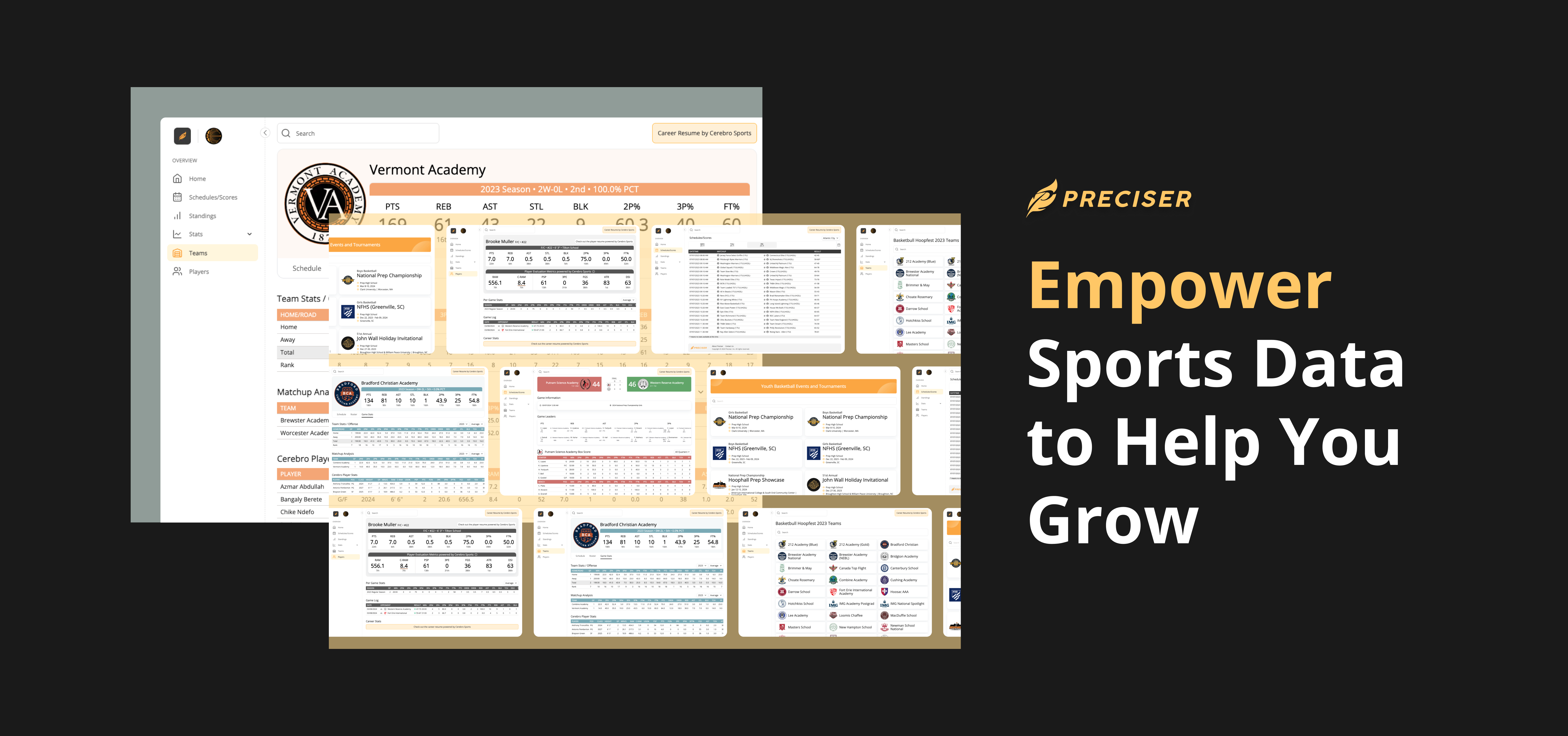 Preciser | Sports Data Management and Sports Analytics, APIs and ...