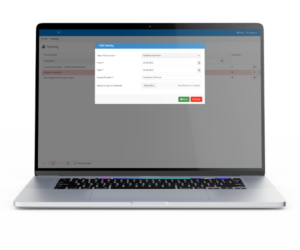Training Management Software for Care Providers - Careberry