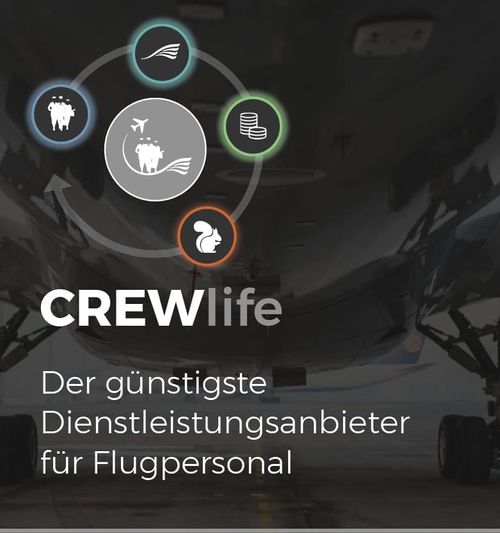 CREWlife - Ansprechpartner Nr. 1 für fliegendes Personal