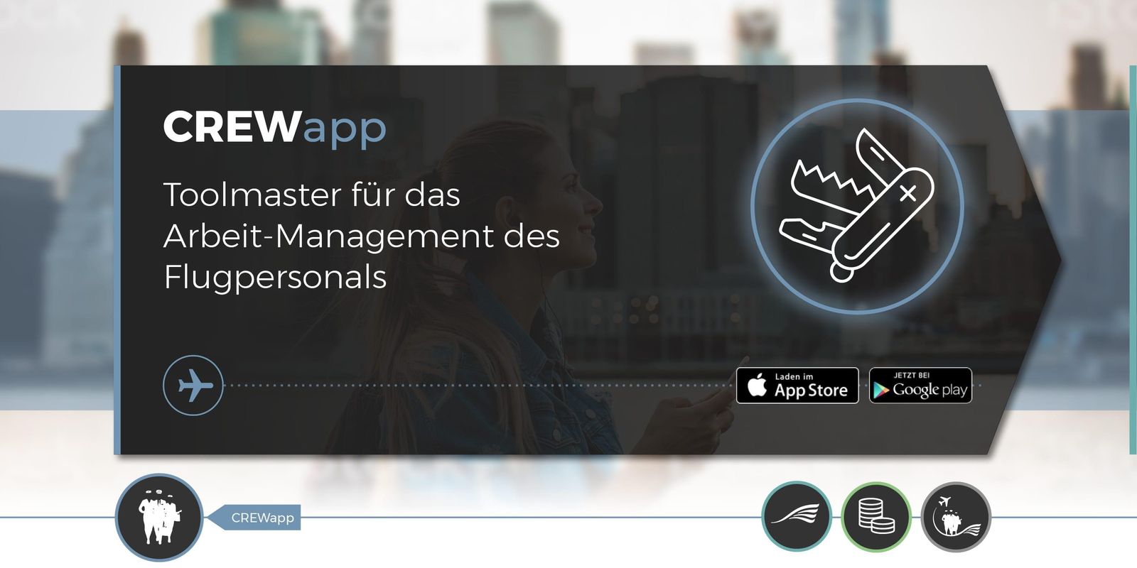 CREWlife - Ansprechpartner Nr. 1 für fliegendes Personal