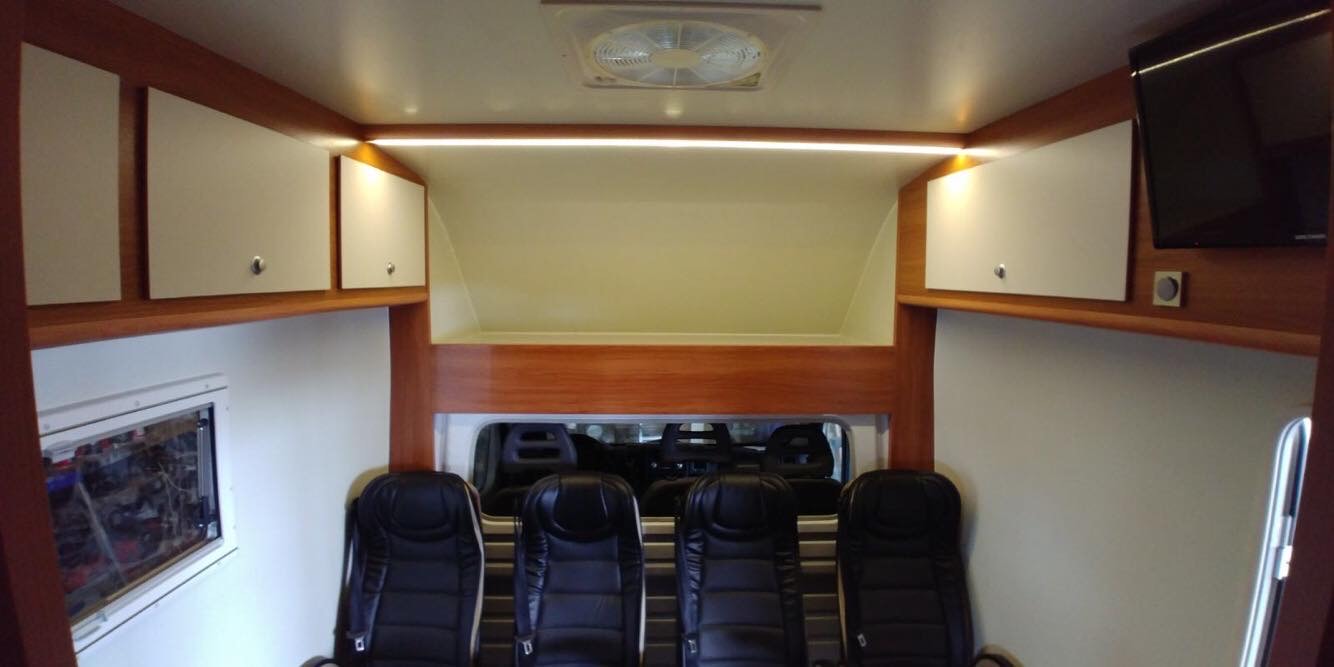 Rocking Owl's VIP Splitter Vans redefine touring luxury!