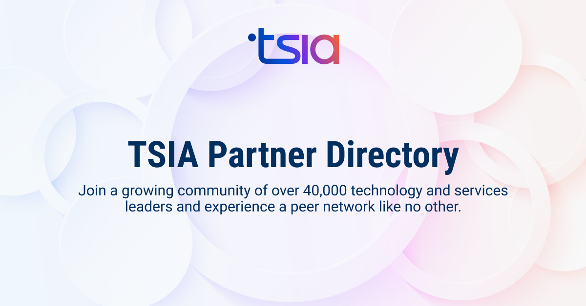 Partner Directory | TSIA