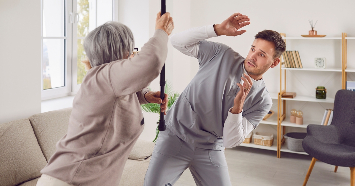 How to Deal with Angry Dementia Parent?